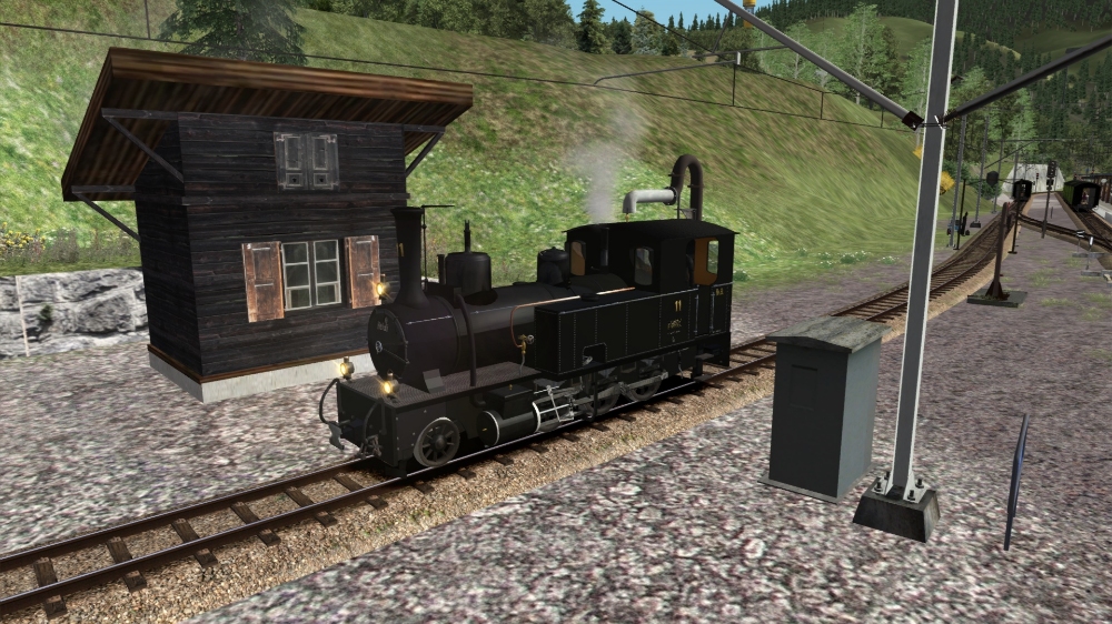 3DZUG - RhB Steam Locomotive G 3/4 'Heidi' and 'Rhätia'