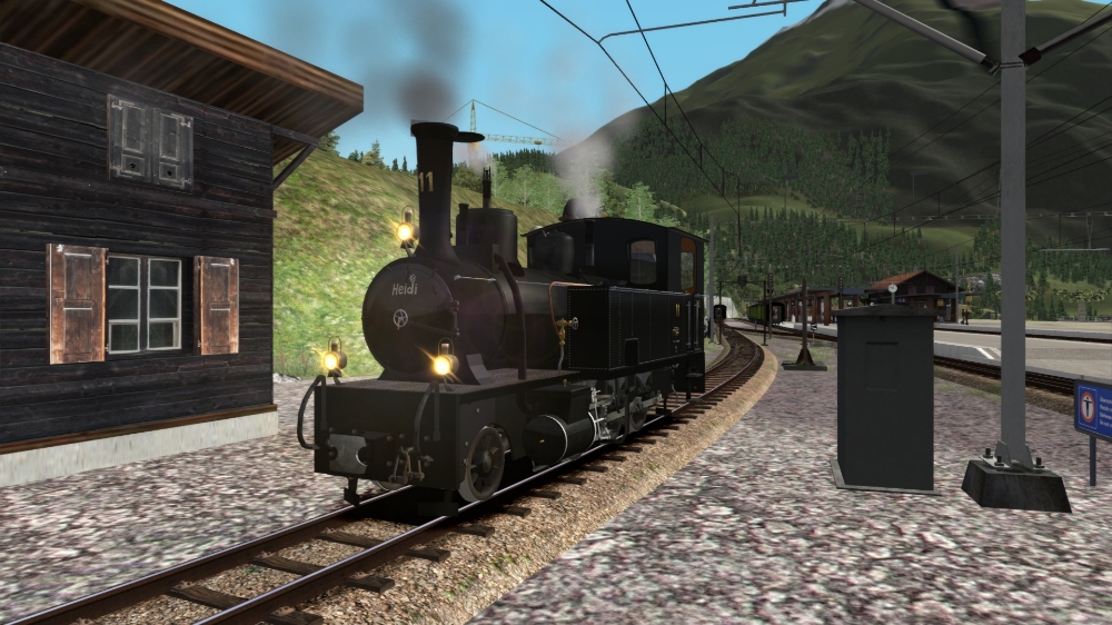 3DZUG - RhB Steam Locomotive G 3/4 'Heidi' and 'Rhätia'