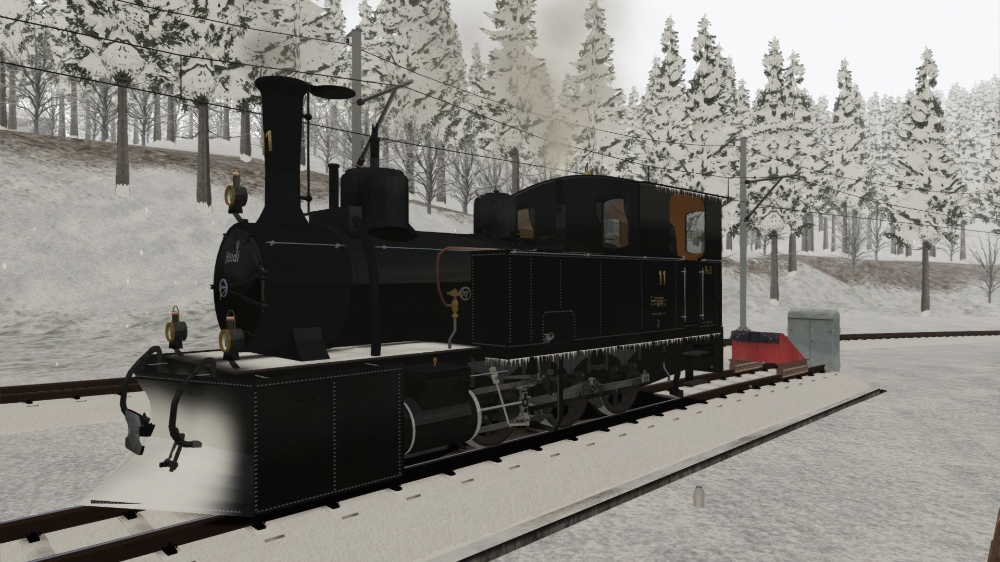 3DZUG - RhB Steam Locomotive G 3/4 'Heidi' and 'Rhätia'