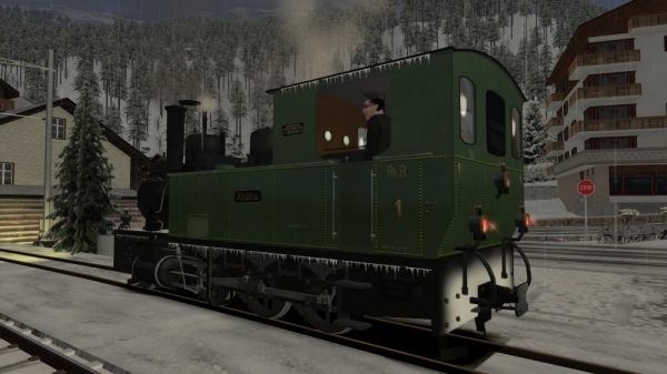 3DZUG - RhB Steam Locomotive G 3/4 'Heidi' and 'Rhätia'